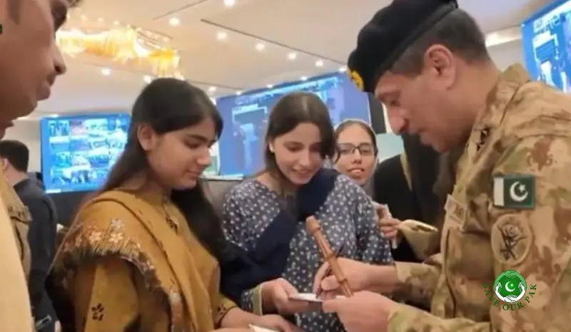 Students Praise Military During ISPR Summer Internship 2025 - Save Our Pak